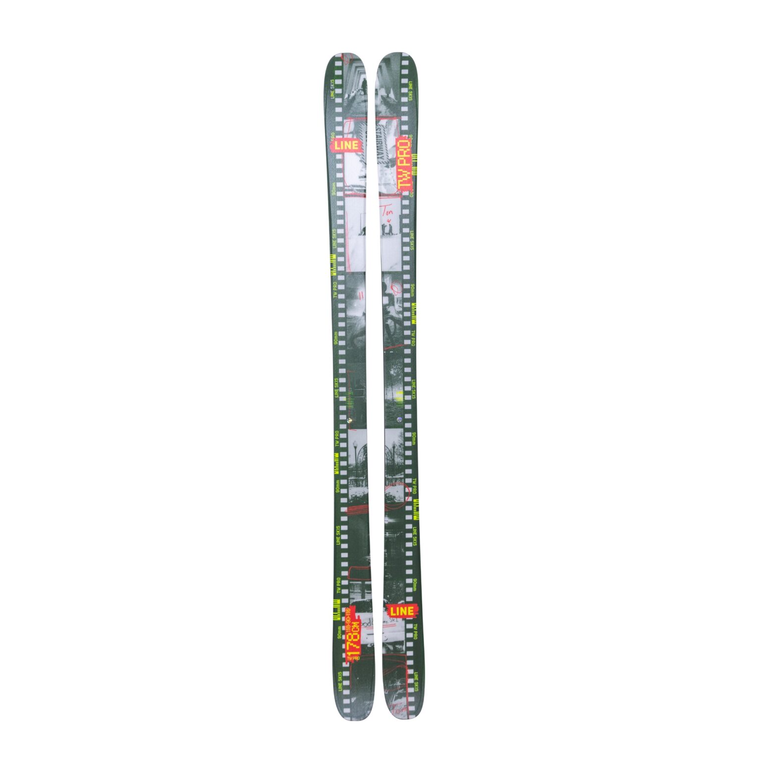 Line Tom Wallisch Pro 2026 parkki/freestyle-sukset - Ski Out Bike